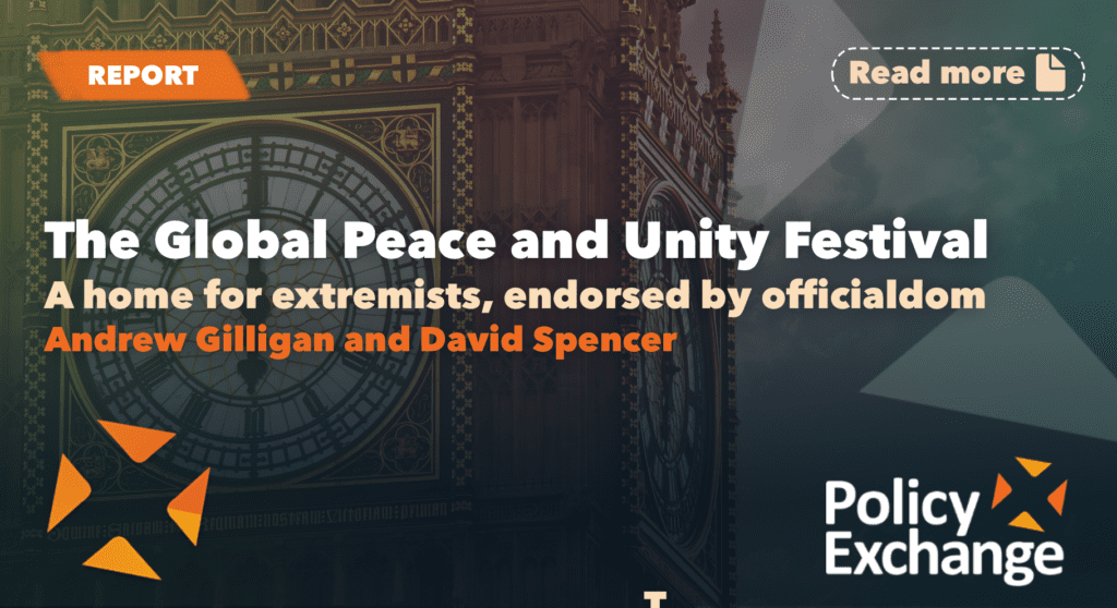 Policy Exchange - The Global Peace and Unity Festival